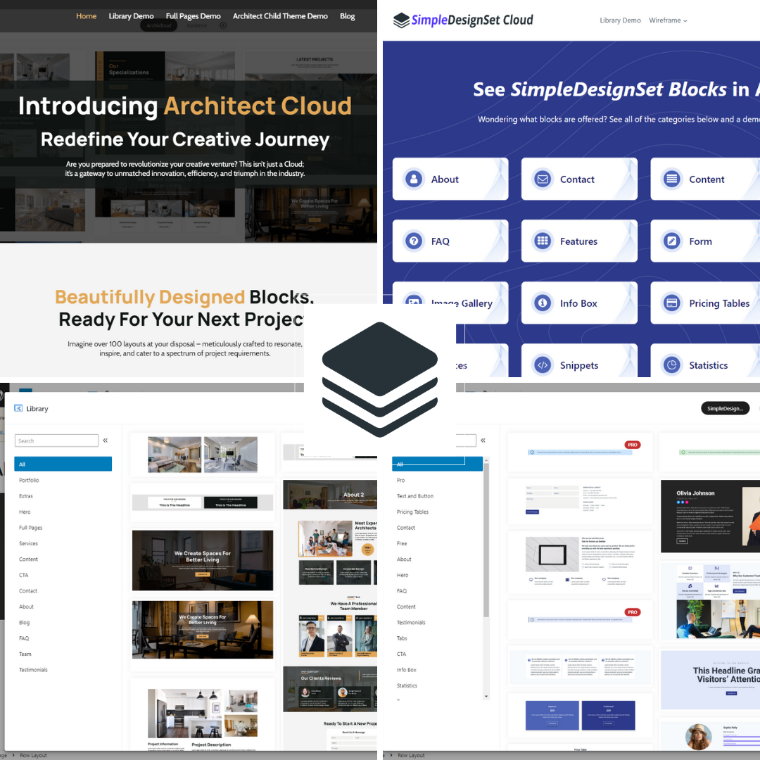 Beautiful websites quickly and easily - SimpleDesignSet